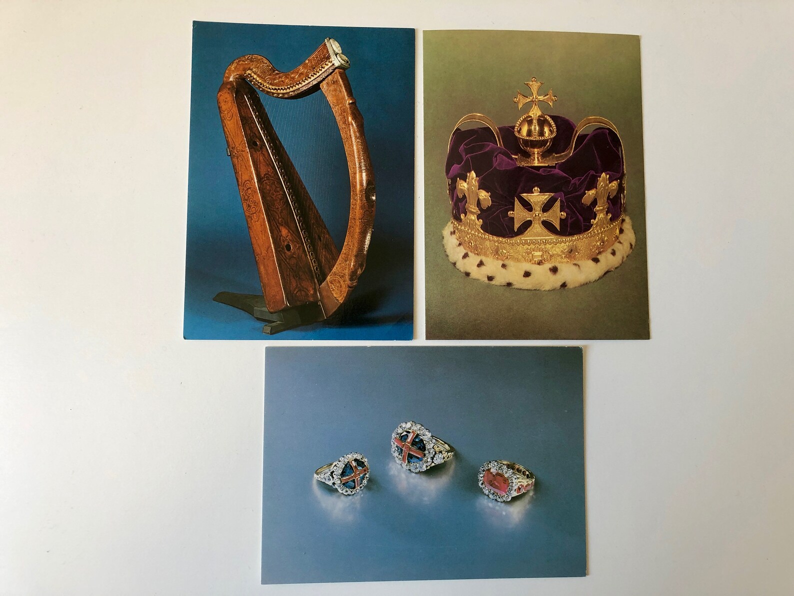 Vintage 6 BRITISH THEMED POSTCARDS 1970s Britain Wales | Etsy