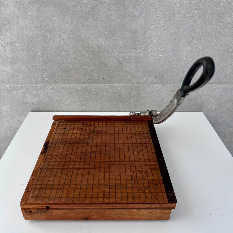 Vintage Paper Cutter - Etsy