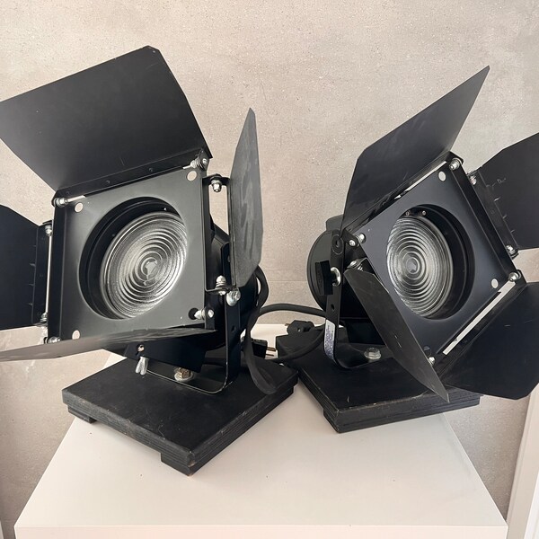 Vintage Stage Light - Etsy