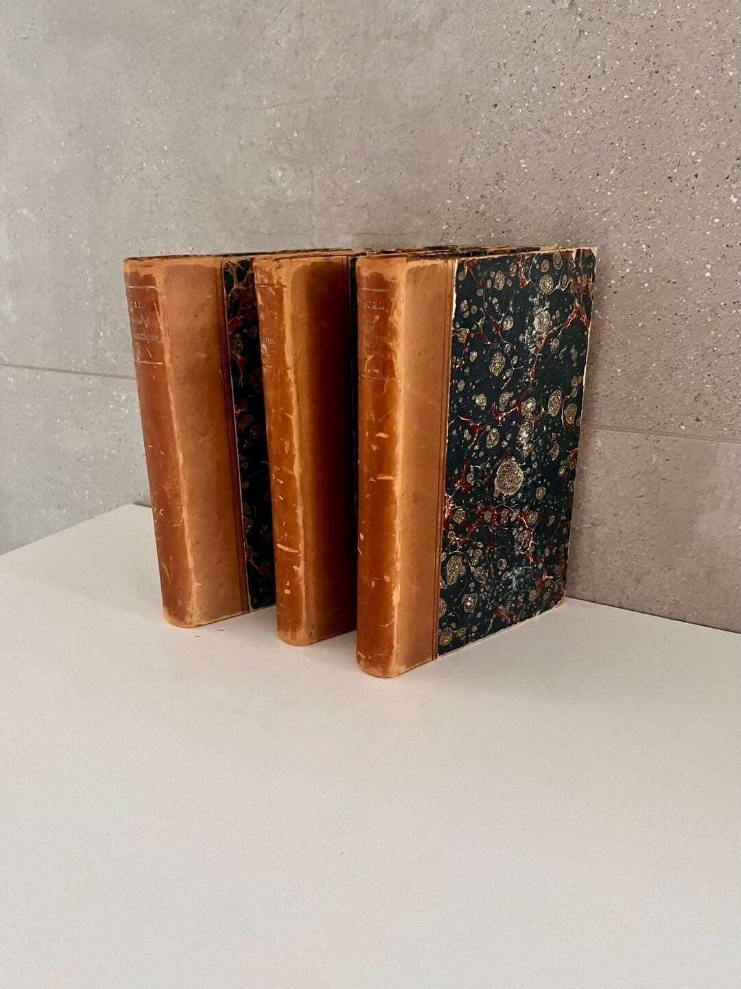 Vintage 1906 OEUVRES COMPLETES by BLAISE Pascal, Set of 3 Rare ...