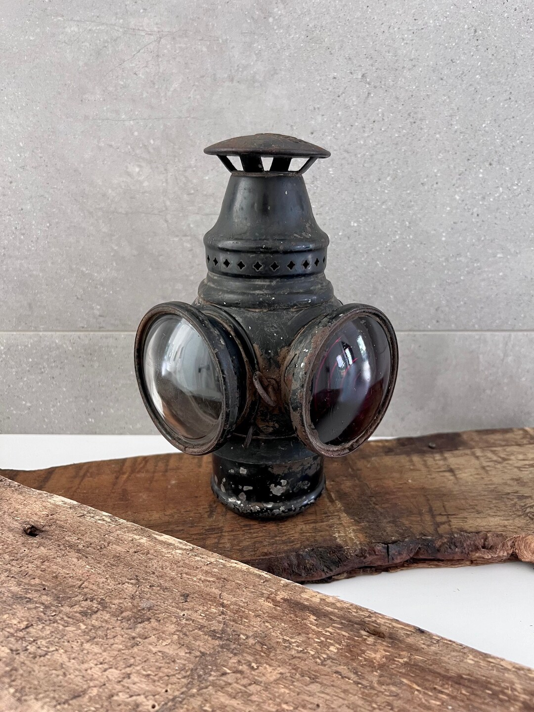 Vintage Early 1900s ADLAKE COACH LANTERN, Antique Carriage Lamp, 2 ...