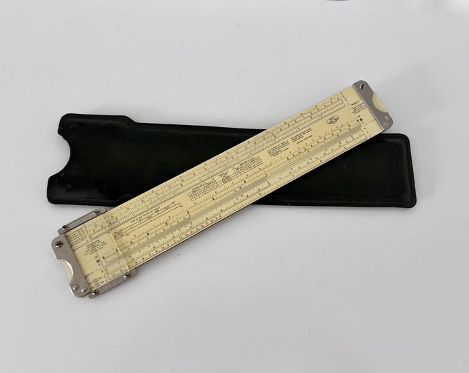 Vintage 1945 PICKETT & ECKEL SLIDE Rule Model 2, Collectible Antique ...