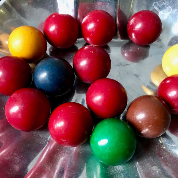 Vintage Pool Balls - Etsy