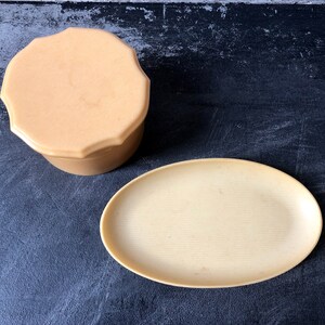 Vintage SALE BAKELITE VANITY Set, Dresser 6 Piece Set of Bakelite ...