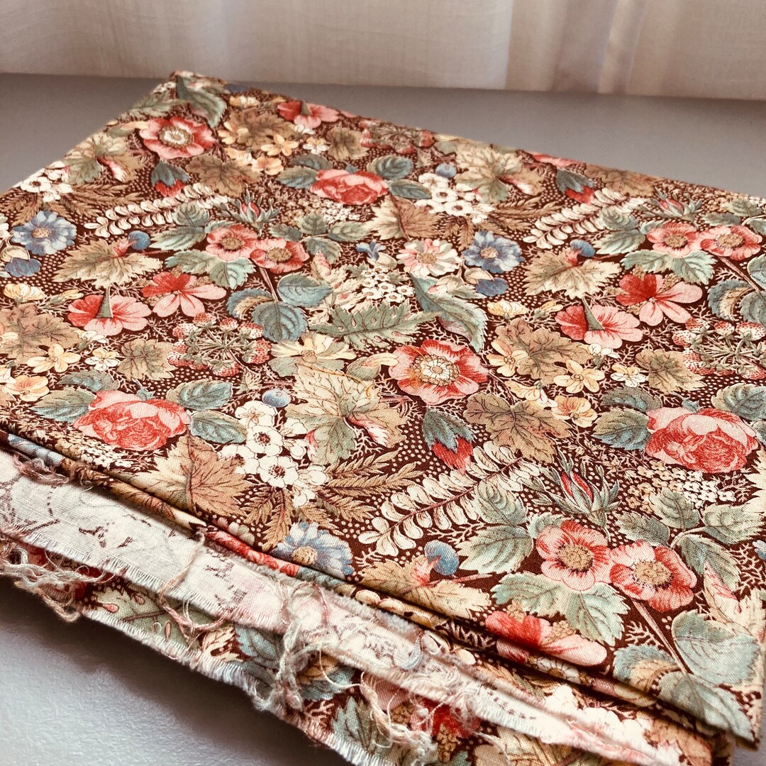 Vintage Floral Fabric Joan Kessler for Concord Fabrics - Etsy