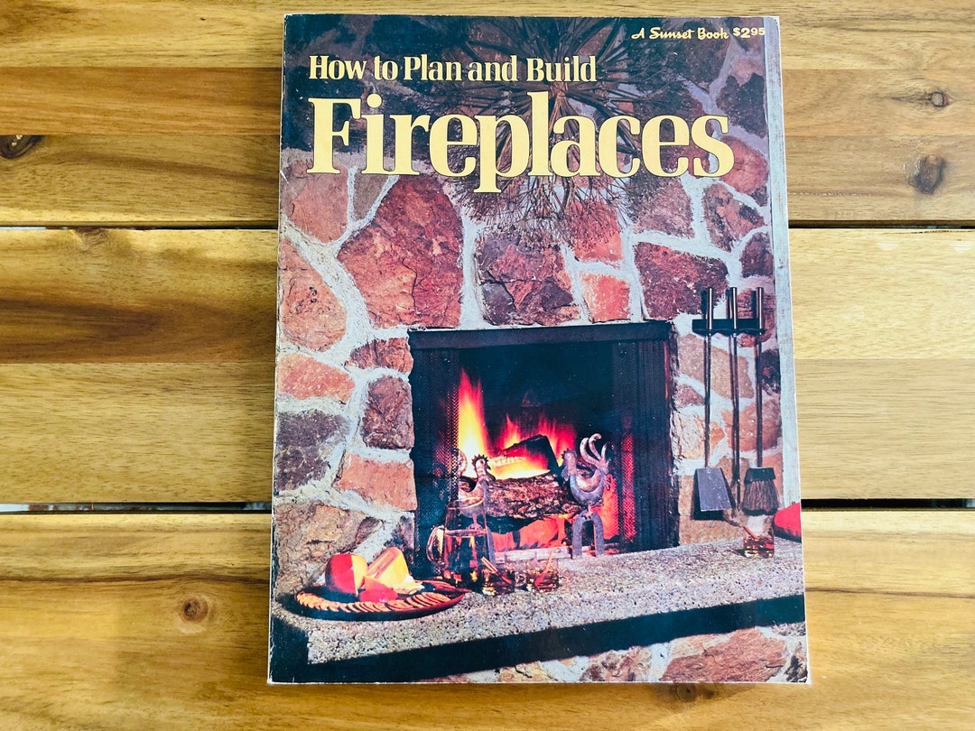 Vintage Fireplace Sunset Books How to Plan and Build - Etsy