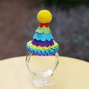 Rainbow Sheep Inspired Clown Hat Cosplay 5 Inches - Etsy