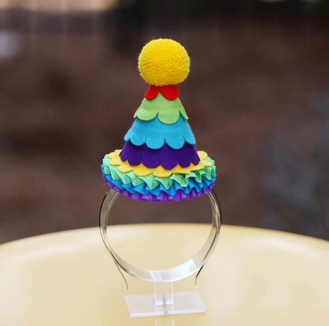 Rainbow Sheep Inspired Clown Hat Cosplay 5 Inches - Etsy