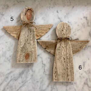 Wooden Angels, One of a Kind - Etsy