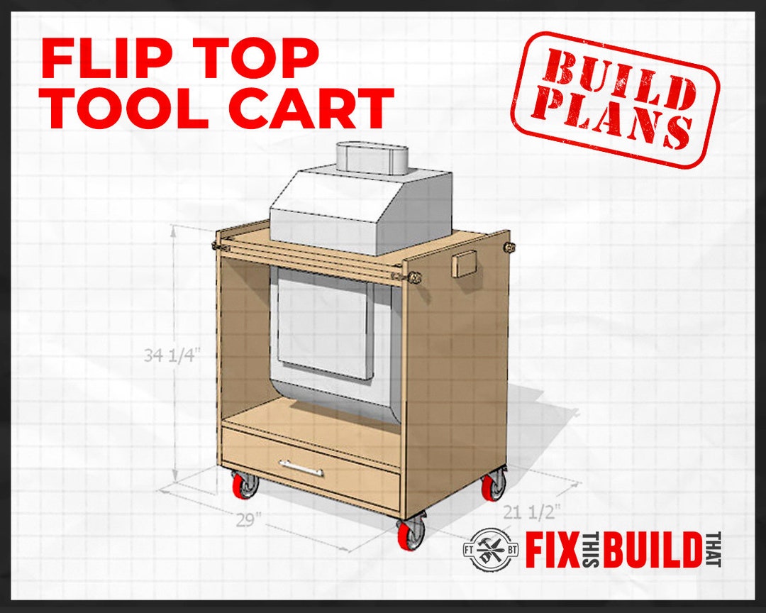 Flip Top Tool Stand Plans - Etsy