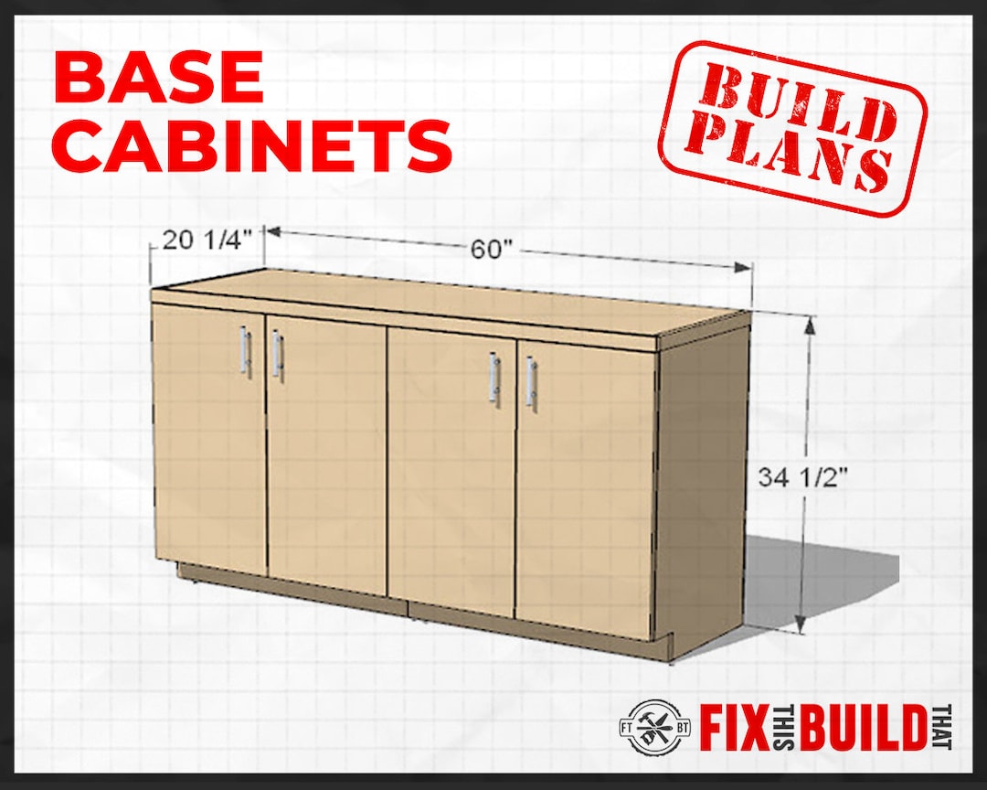 Garage Cabinets Plans Storage Building