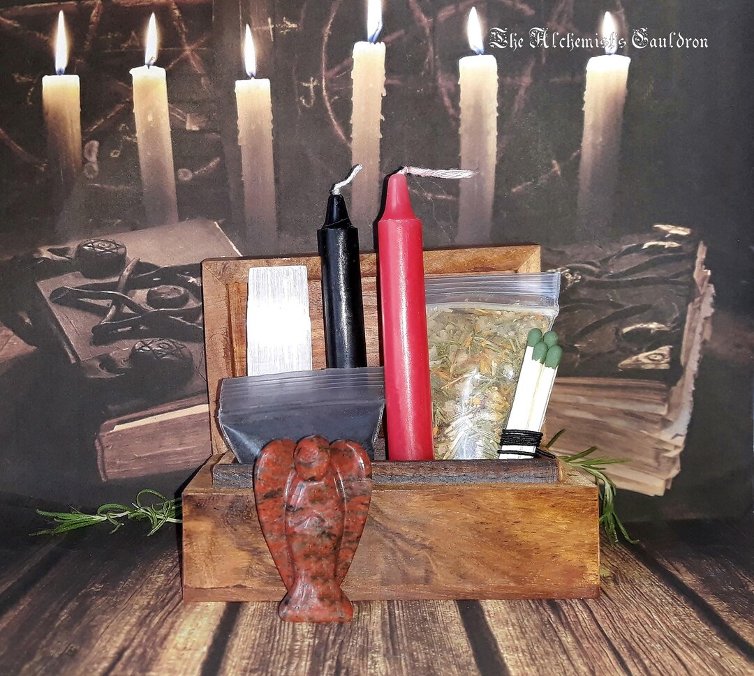 INNER STRENGTH - Witches Spell Kit, Manifest, Be Stronger Than You Are ...