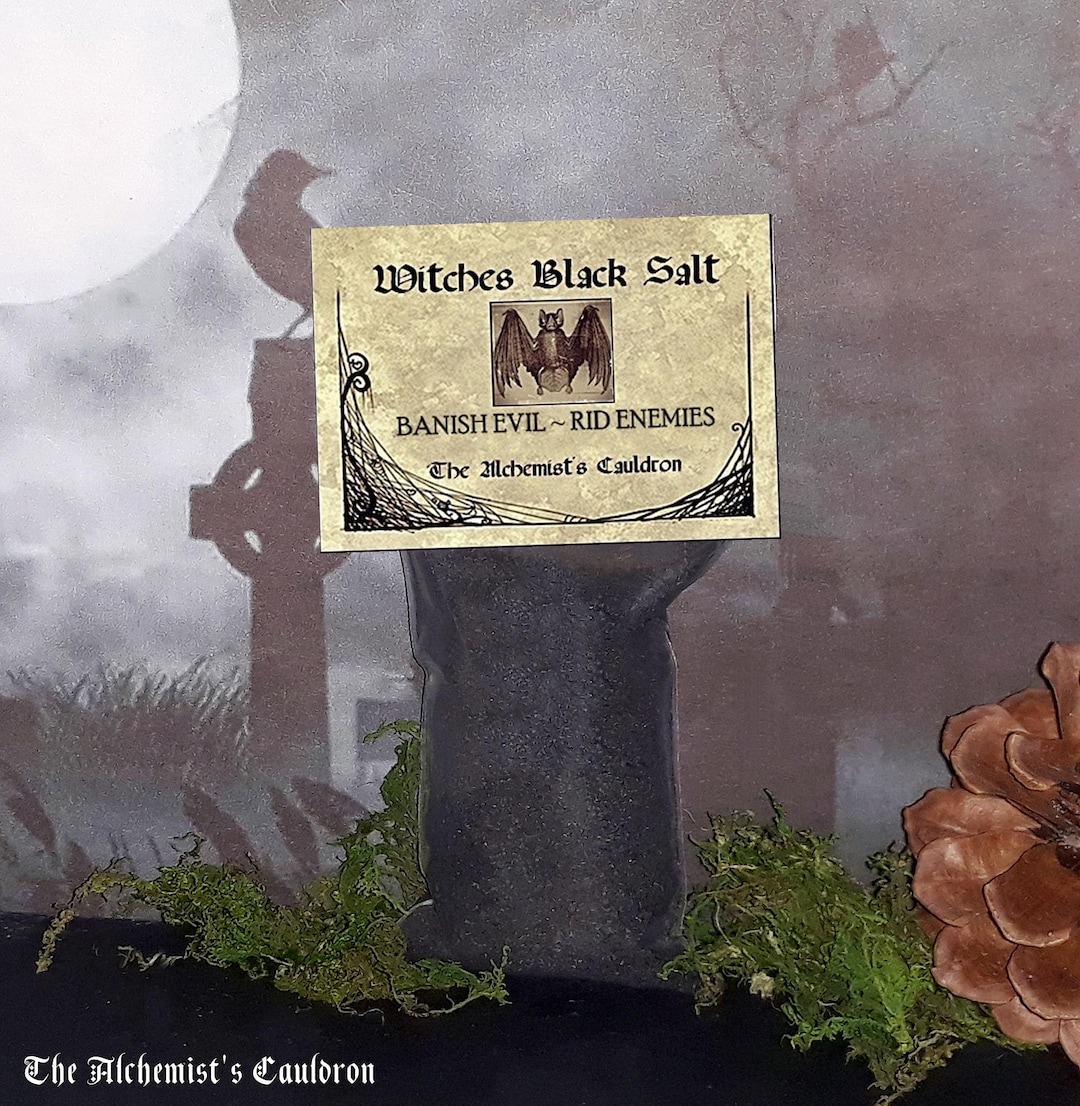 BANISH EVIL/REMOVAL, Black Salt, Remove Enemies, Rituals, Rid ...