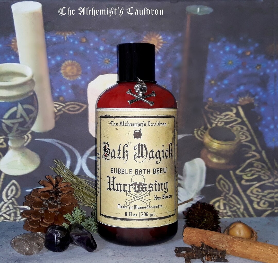 UNCROSSING/HEX BREAKER Bubble Bath Magick, Bath Spell, Reverse a Hex ...