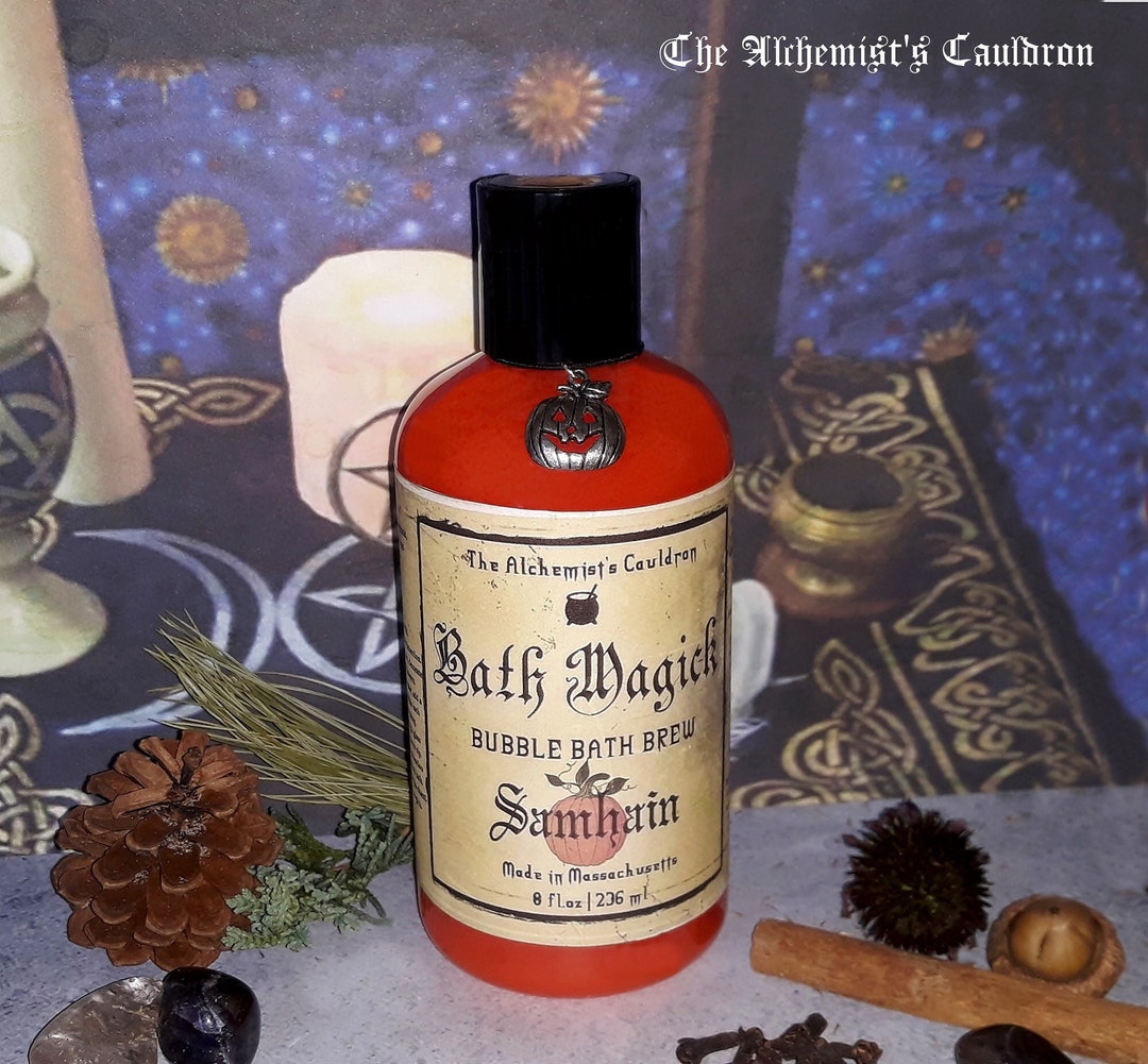 SAMHAIN Bubble Bath Magick, Honor Deceased Ancestors, Celebrate Fall ...