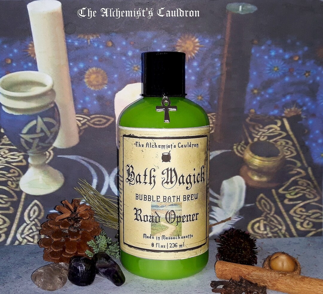 ROAD OPENER Bubble Bath Magick, Bath Spell, Clear a Path to Success ...
