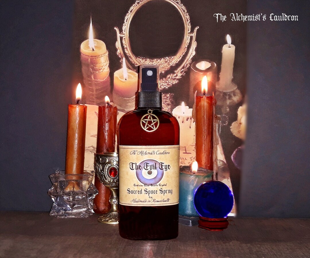 4 Oz. THE EVIL EYE - Smudge Spray, Reverse Psychic Attacks, Block the ...