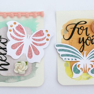 SVG Cutting Files: Painted Butterflies, Butterfly SVG, Spring SVG - Etsy