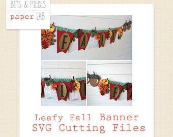 Fall Banner Svg - Etsy