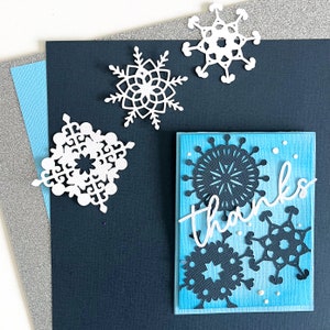 Snowflake SVG for Winter Signs, SVG for Winter Cards SVG Snowflake - Etsy