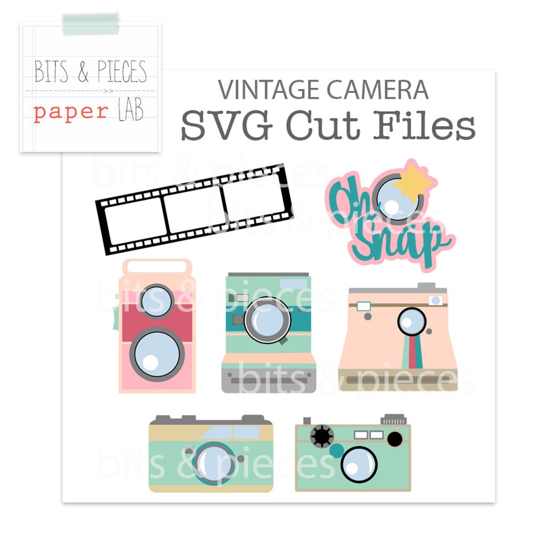 SVG Cutting Files: Vintage Camera SVG Camera SVG - Etsy