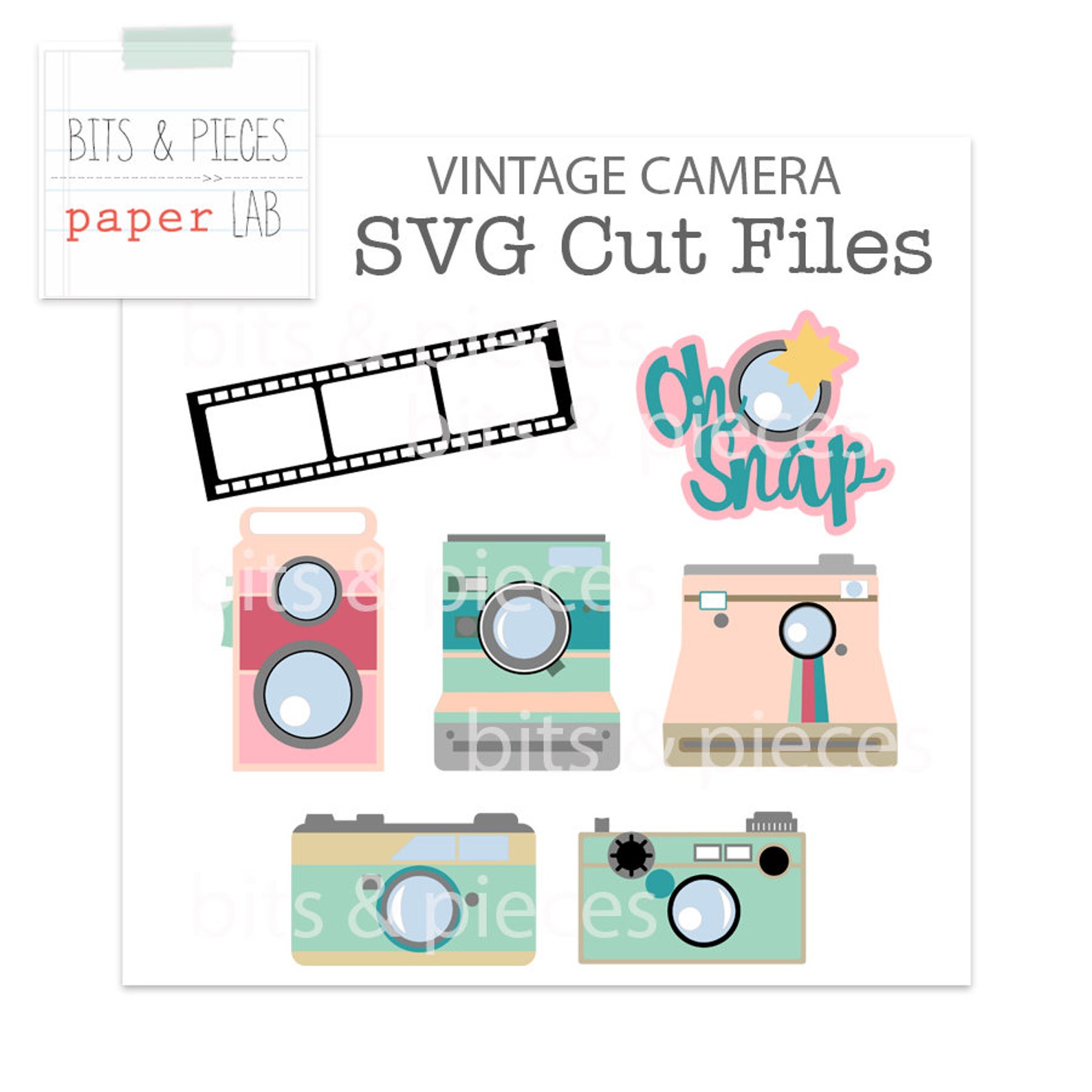 SVG Cutting Files: Vintage Camera SVG Camera SVG - Etsy
