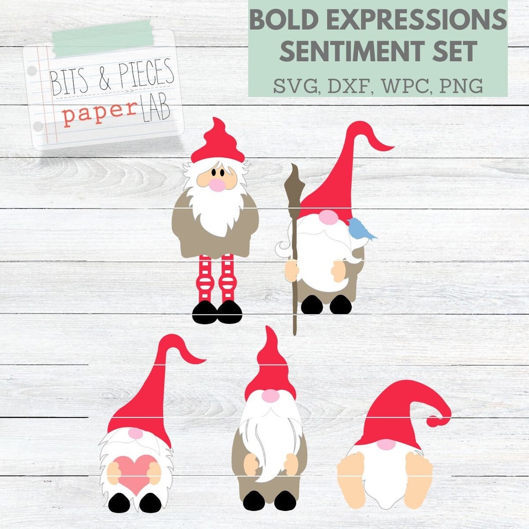Gnome Gang SVG Cut Files - Etsy