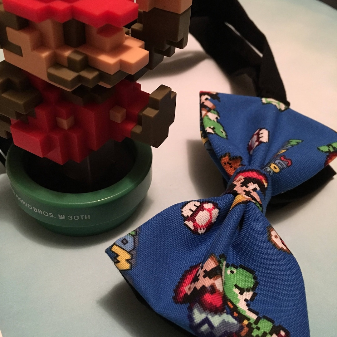 Red Plumer Inspired Bow Tie - Etsy