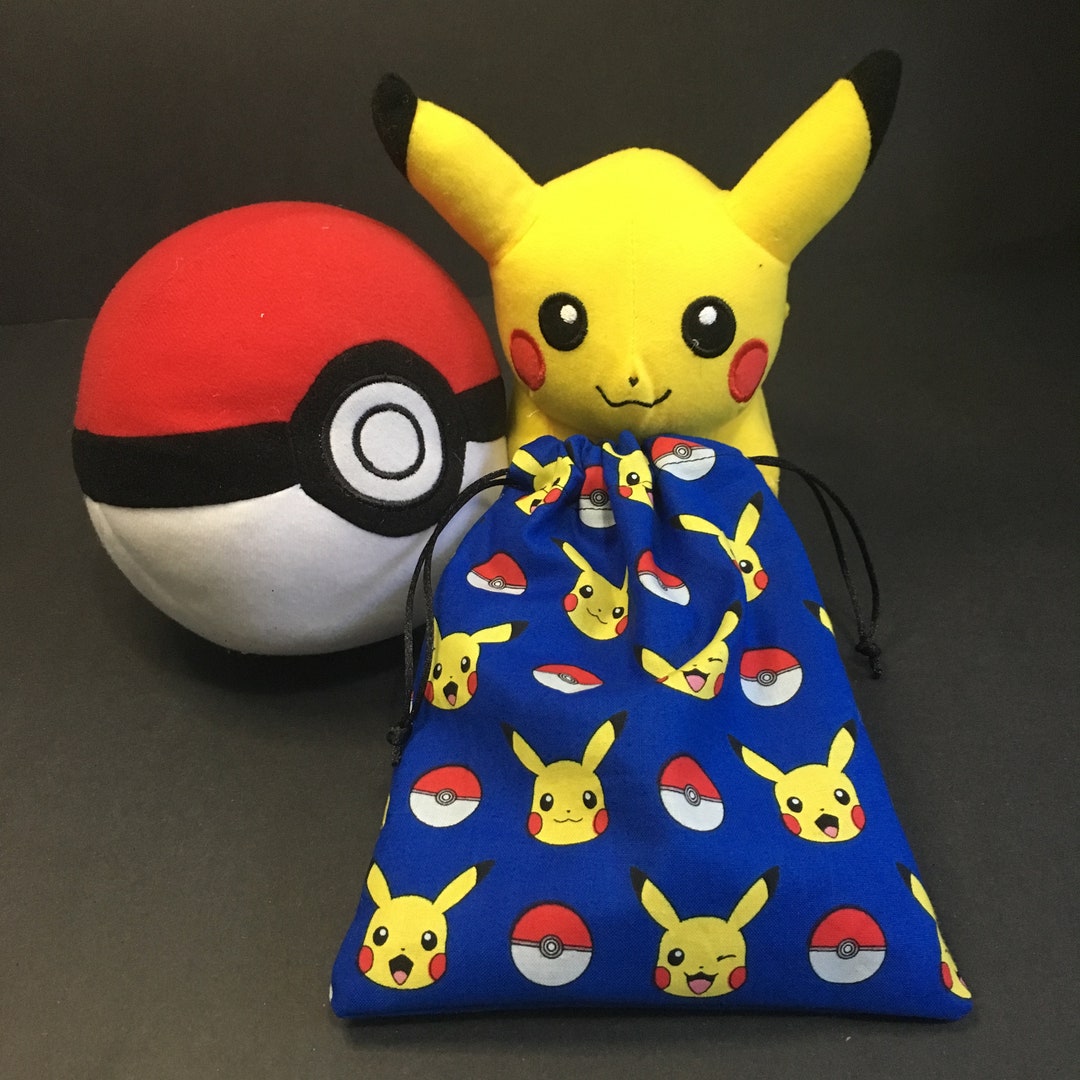 Pika Poke Inspired Drawstring Bag - Etsy