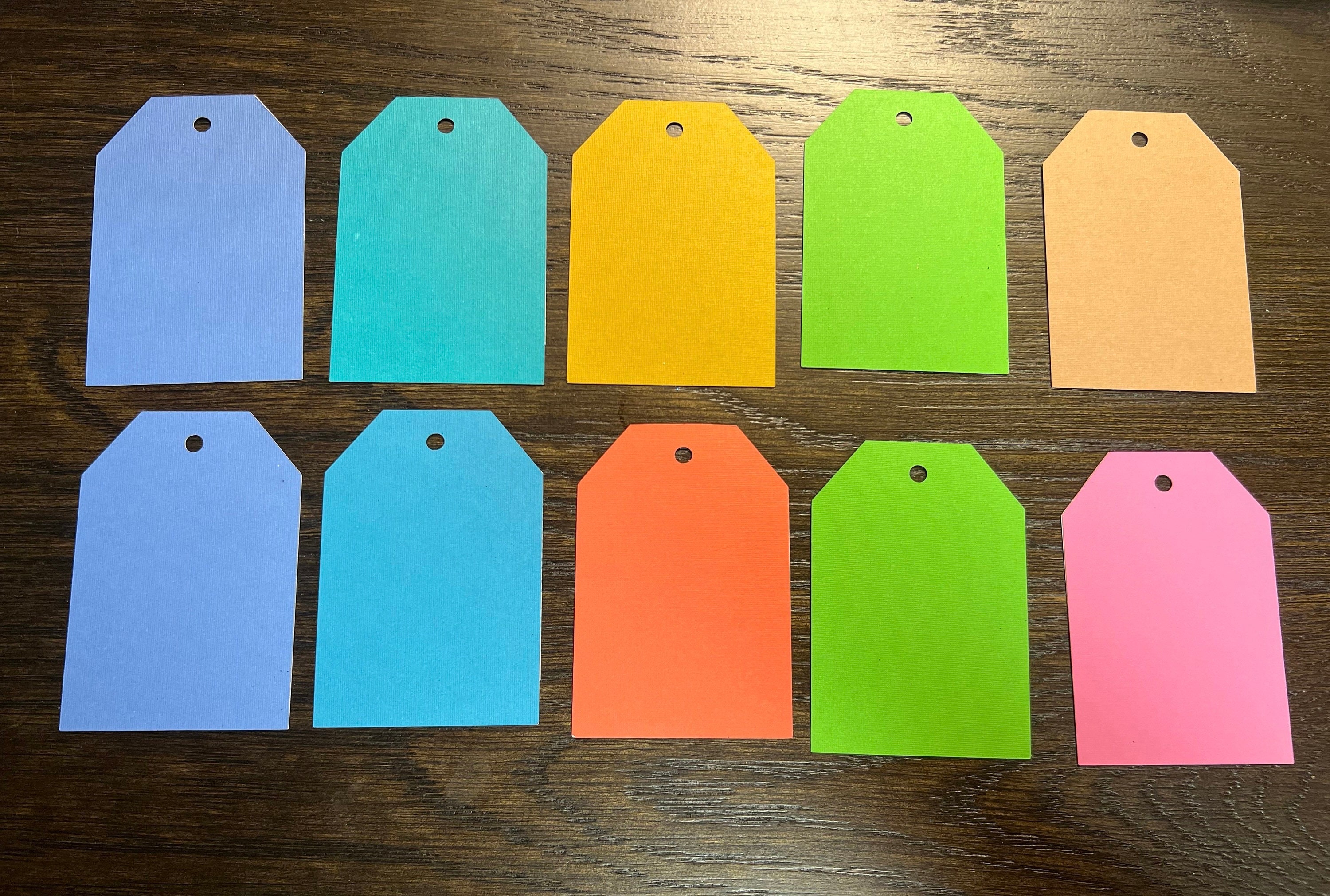 10 Piece Gold Accent Gift Tags - Etsy