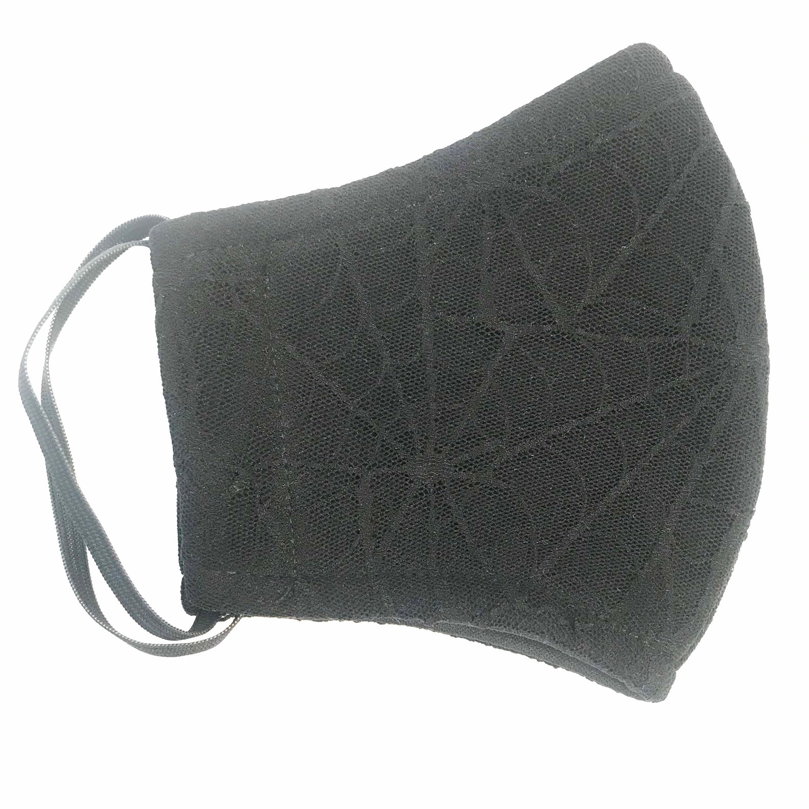 Gothic Spiderweb Face Mask With Nose Wire & Pockets for Insert - Etsy