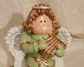Rose Gold Angel Figurine - Etsy