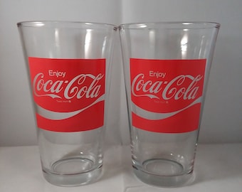 Coca cola glass | Etsy