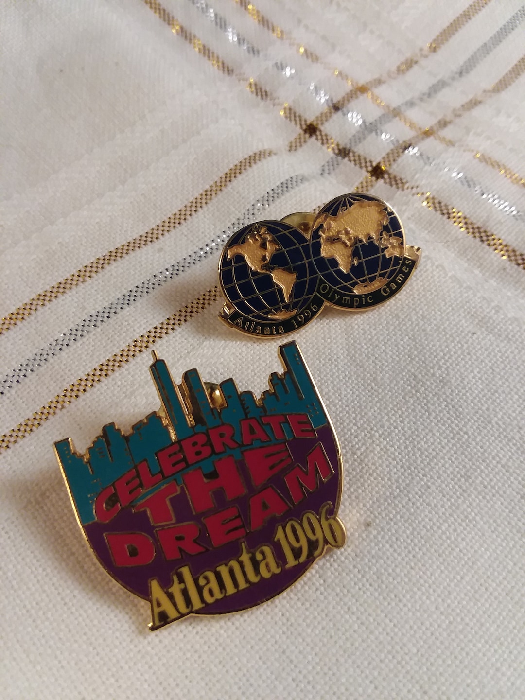 Atlanta 1996 Olympics Pins Set of 2 - Etsy