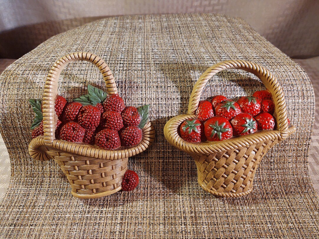 Burwood Products Berry Basket Pair - Etsy