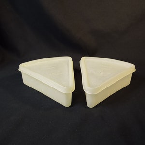 Tupperware Pie Wedge Keeper Pair - Etsy