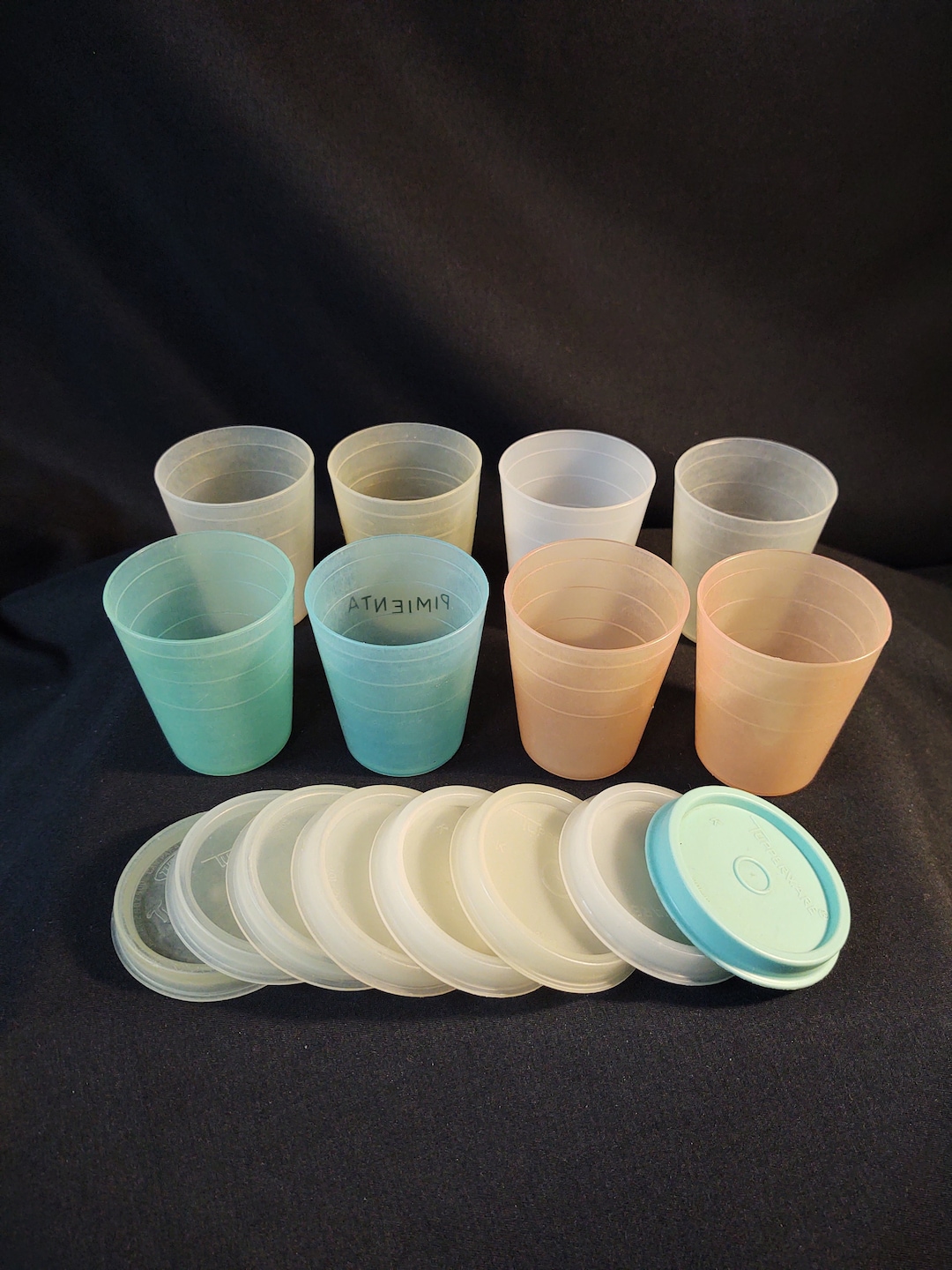 Tupperware Midget Containers With Lids Set of 8 - Etsy