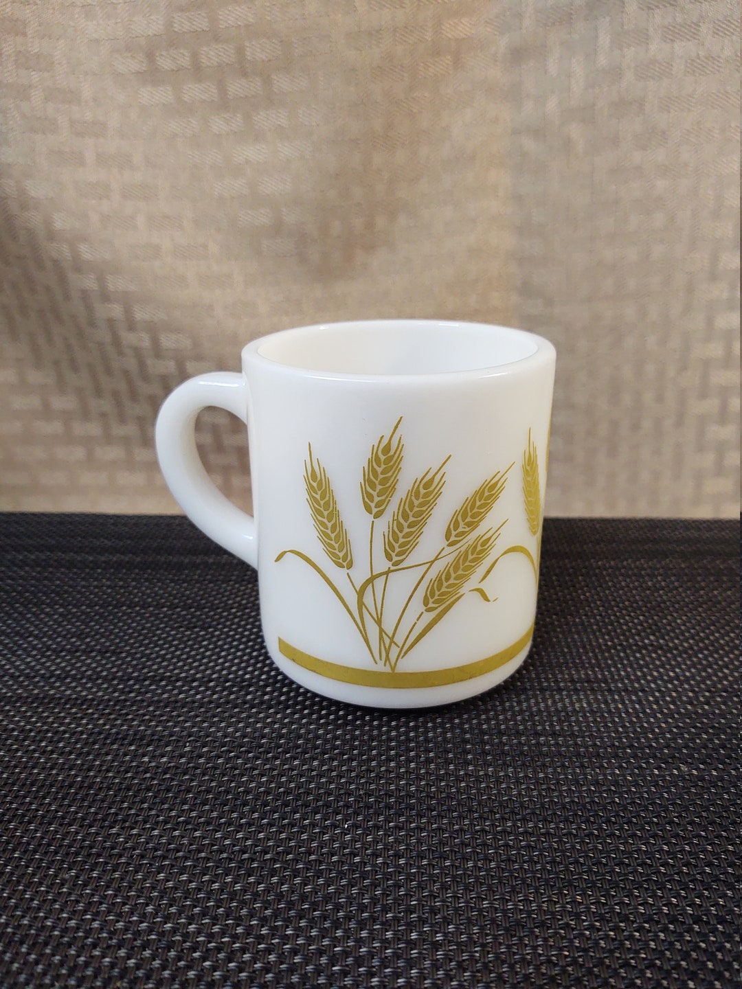 Hazel Atlas Wheat Mug - Etsy