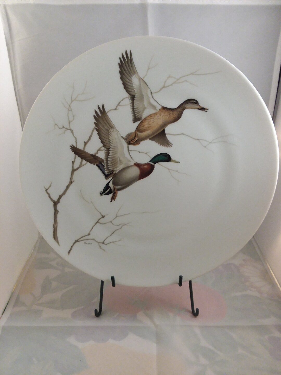 Maynard Reece Mallards Collectible Plate - Etsy