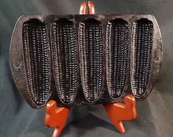 Vintage Lodge 5 Stick Cast Iron Cornbread Pan - 527C2 - Etsy