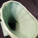 Large Cornucopia Vase in Mint Green - Etsy