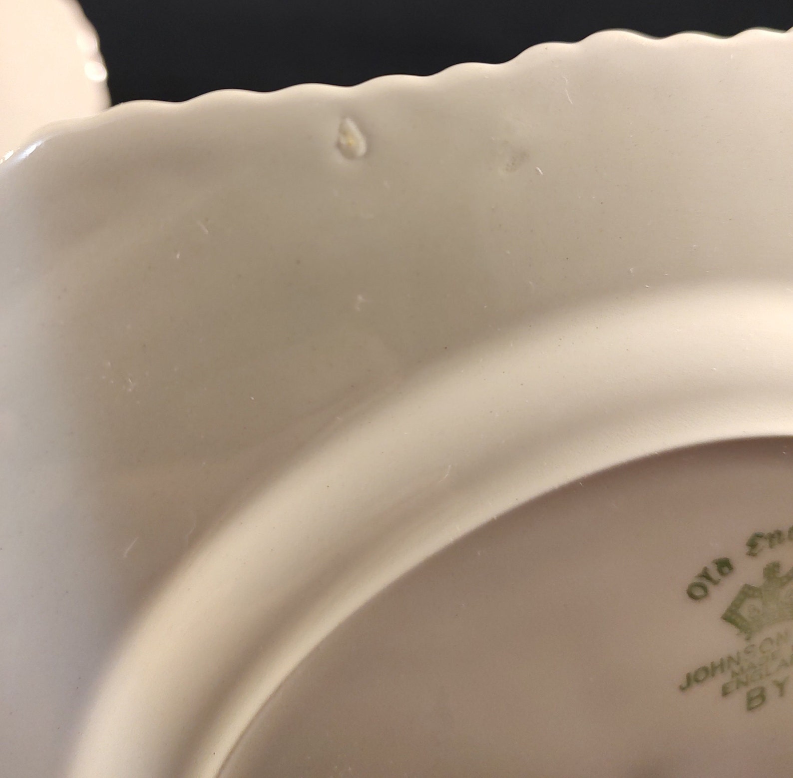 Johnson Bros. Old English Square Salad Plate Pair - Etsy
