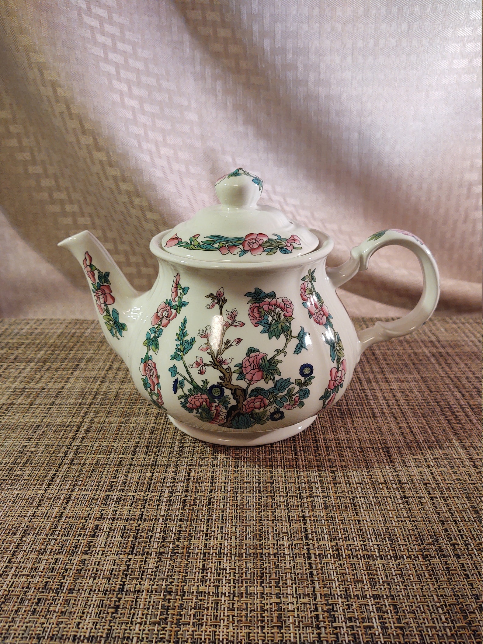 Sadler England Indian Tree Teapot | Etsy
