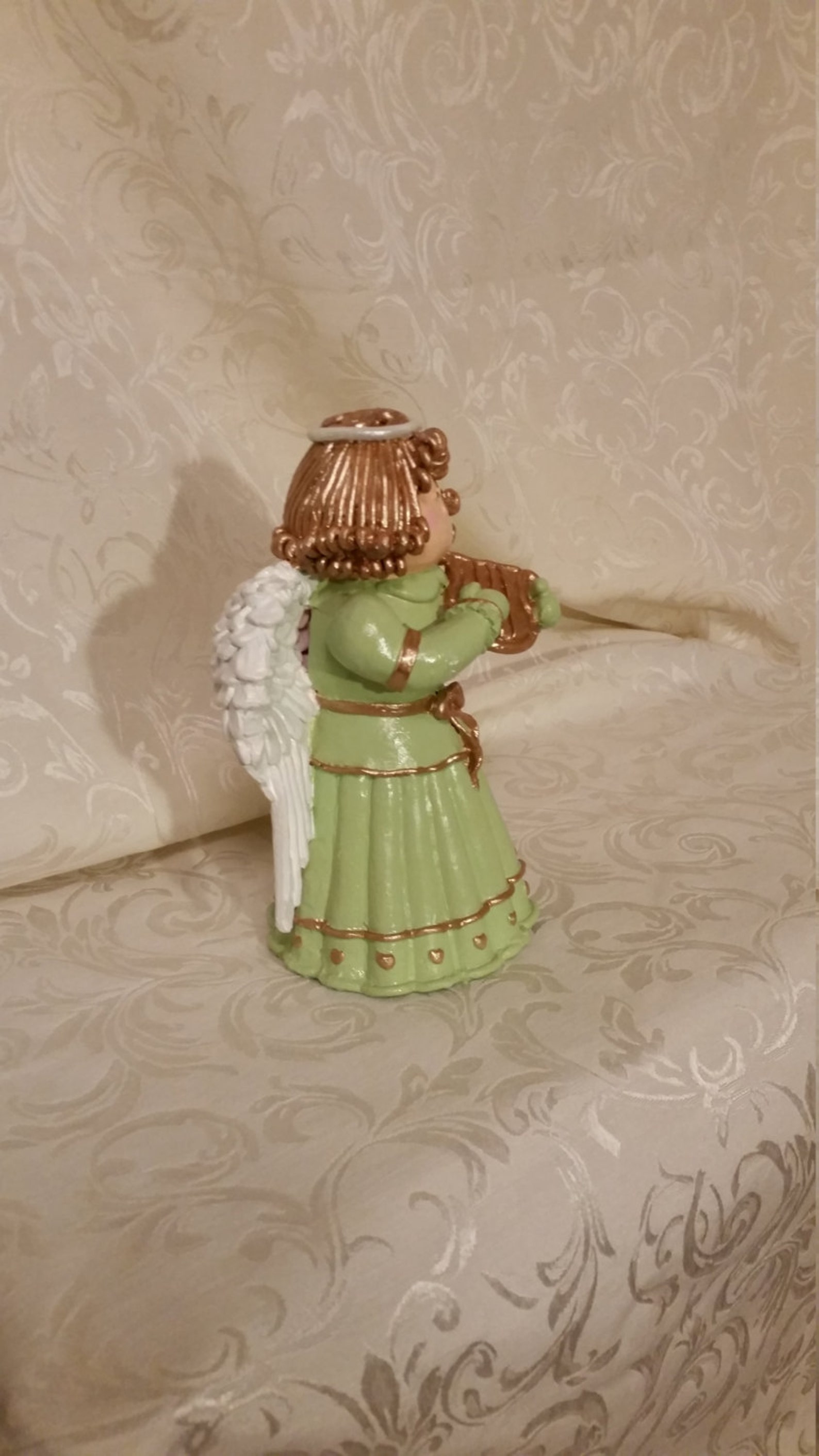 Rose Gold Angel Figurine - Etsy