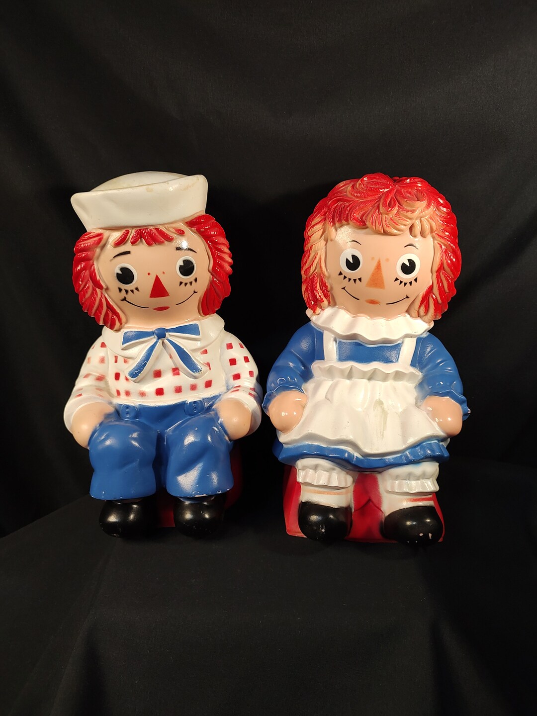 Raggedy Ann & Andy Plastic Banks - Etsy