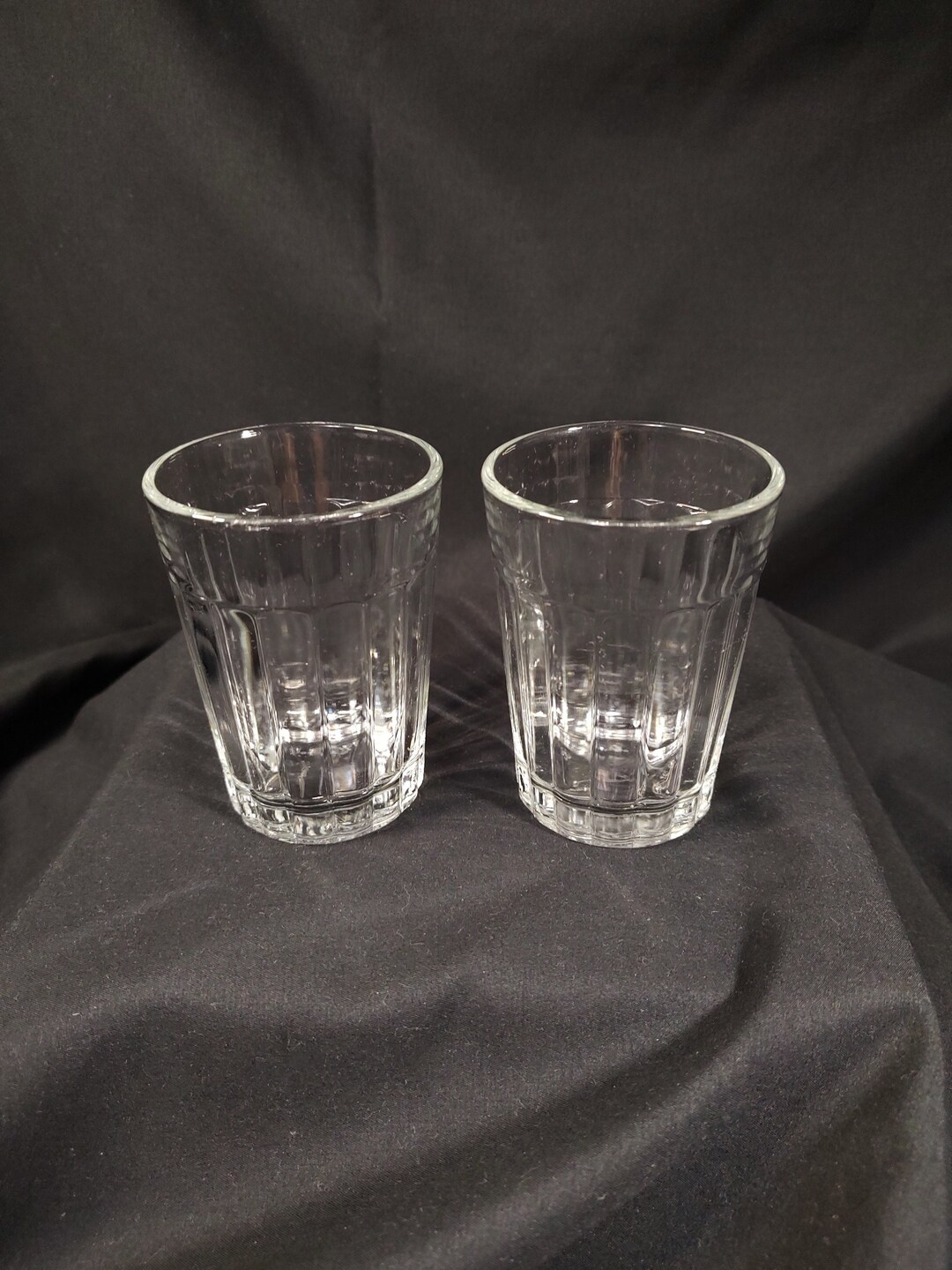 Libbey Duratuff Paneled Juice Glasses Set of 2 - Etsy
