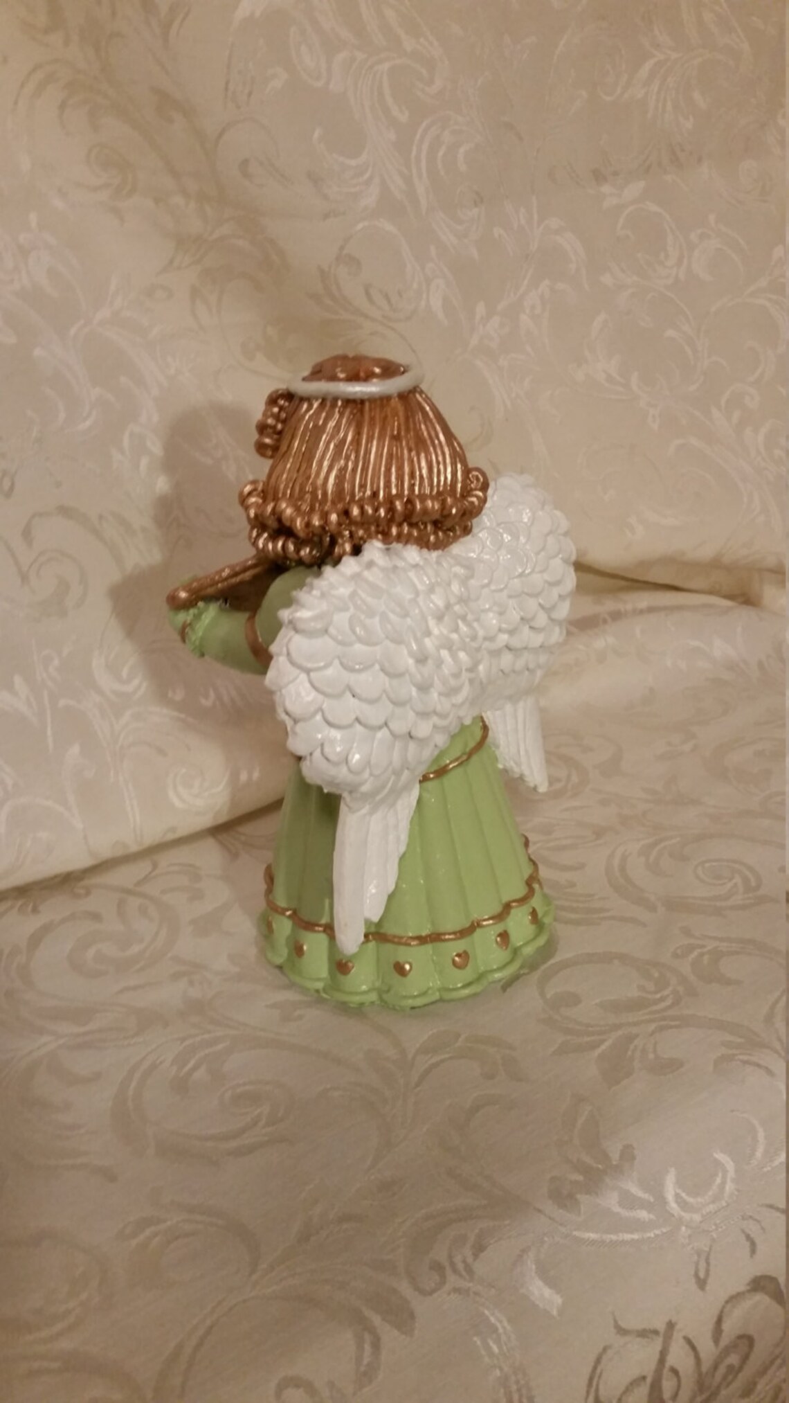 Rose Gold Angel Figurine - Etsy