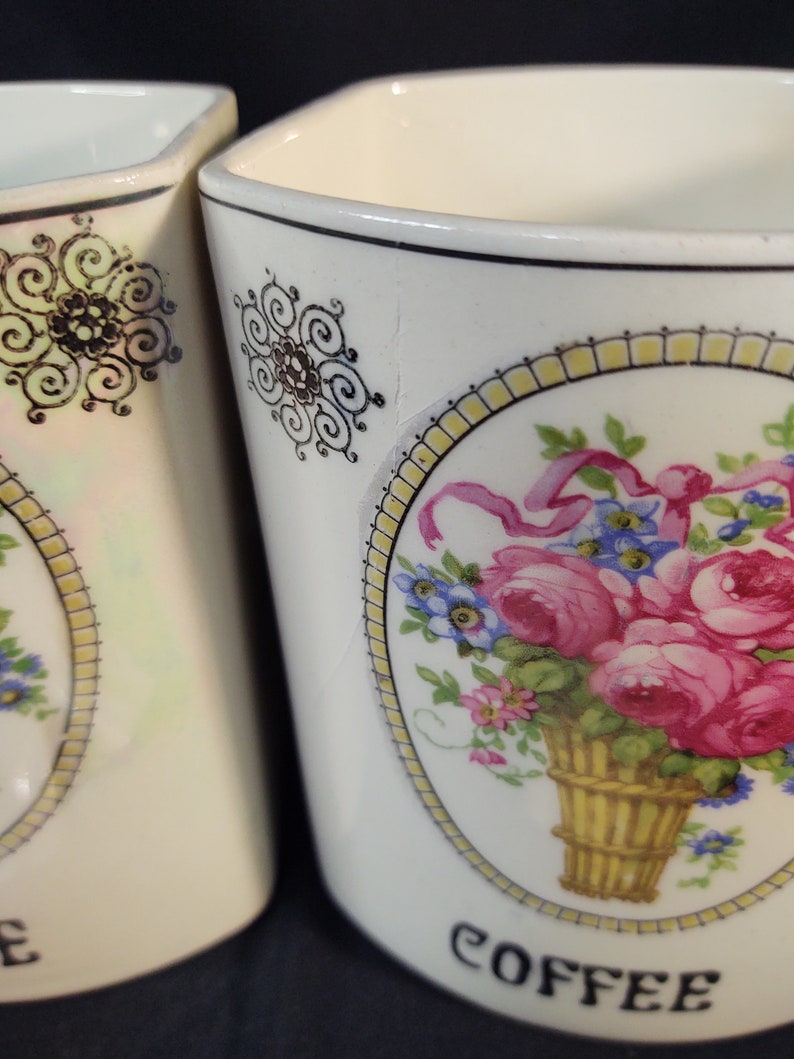 Urbach-freres Gerda Kitchen Storage Jars - Etsy Canada