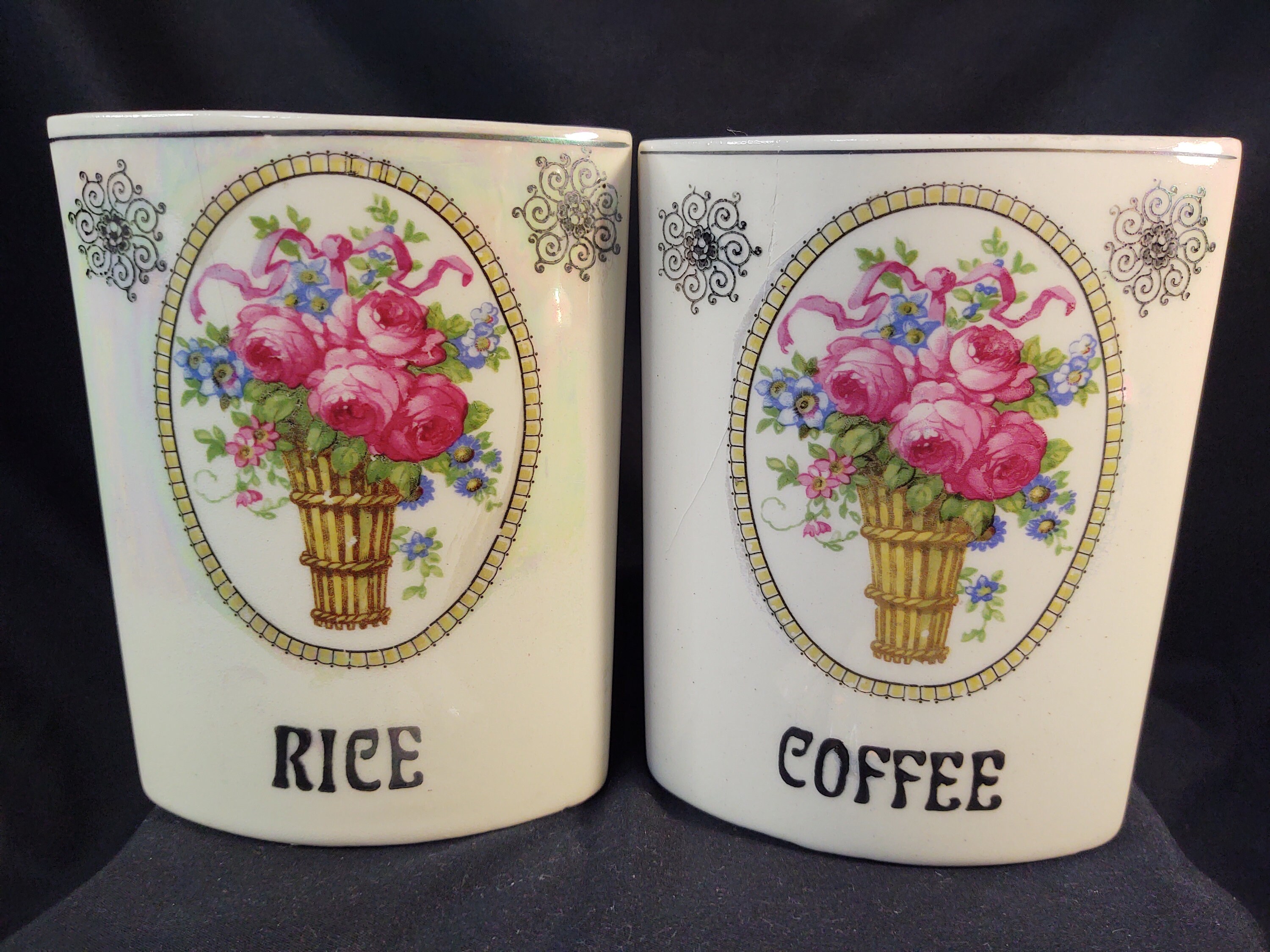 Urbach-freres Gerda Kitchen Storage Jars - Etsy Canada