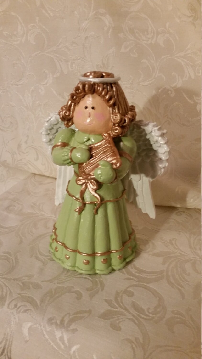 Rose Gold Angel Figurine - Etsy